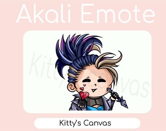 K/DA Akali Emote Bundle - Etsy