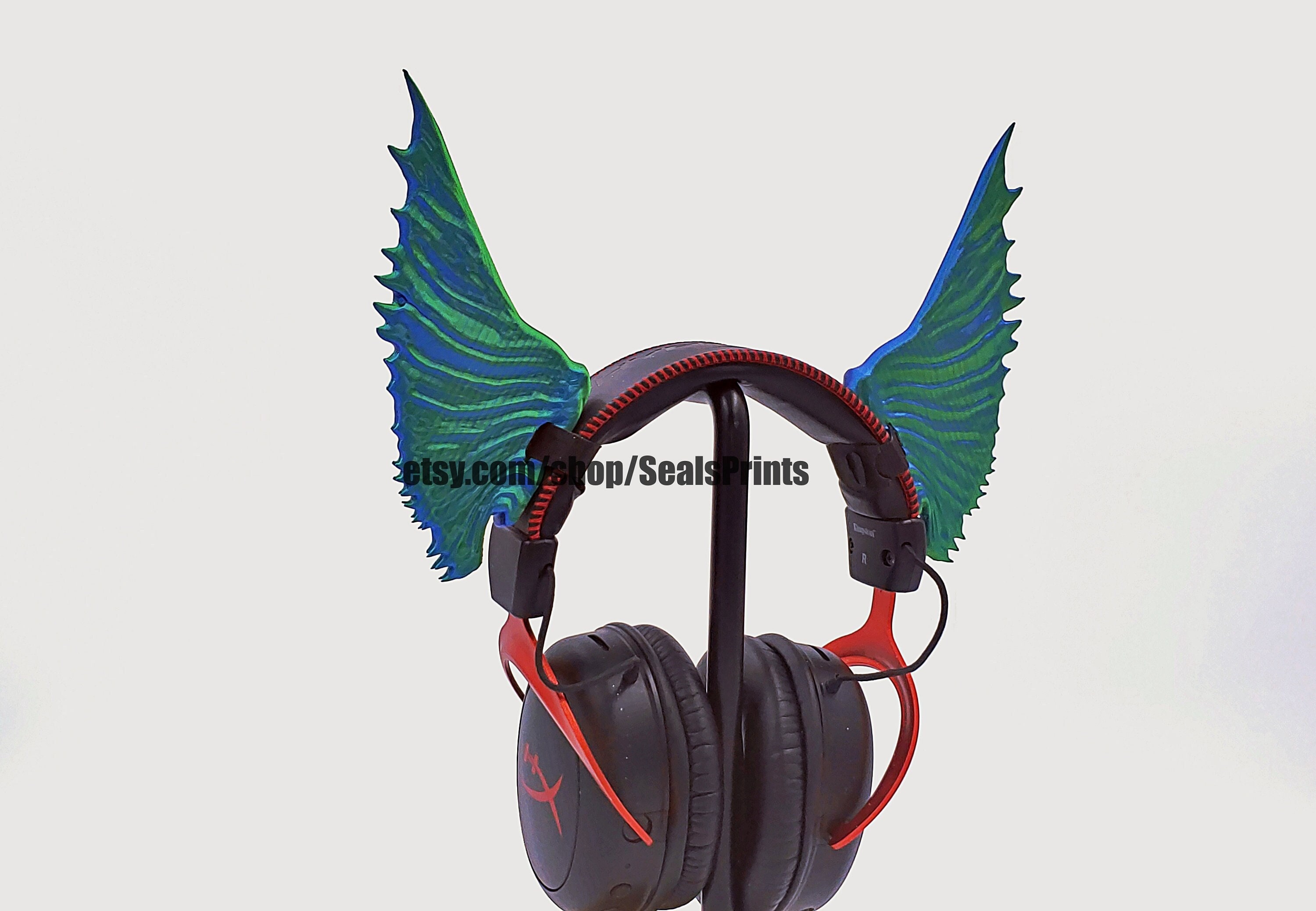 Siren Frills/ Mermaid Fins Attachment for Headset Gaming and - Etsy Canada