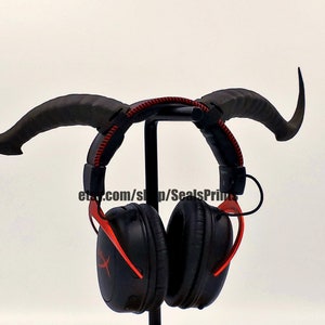 Tiefling Horns Attachment for Headset, Gaming and Streaming Headset ...