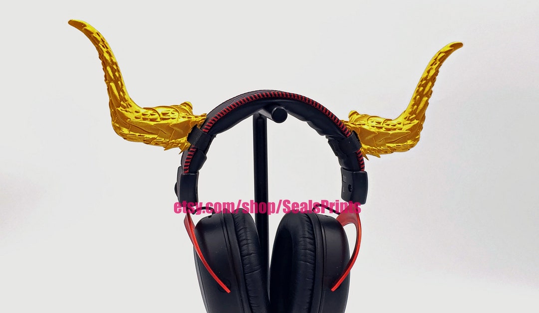 Minotaur Horns Attachment for Headset, Gaming and Streaming Headset ...