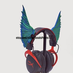 Siren Frills/ Mermaid Fins Attachment for Headset, Gaming and Streaming ...