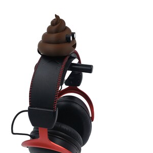 Poop Emoji Crown Attachment for Headset, Gaming and Streaming Headset ...