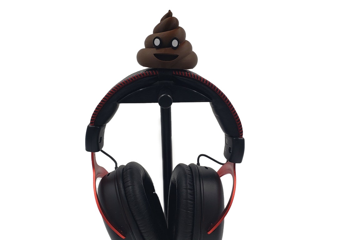 Poop Emoji Crown Attachment for Headset, Gaming and Streaming Headset ...