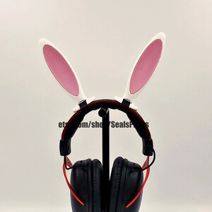 Bunny Ears Attachment for Headset, Rabbit Ears Gaming and Streaming ...