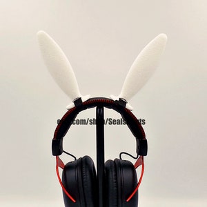 Bunny Ears Attachment for Headset, Rabbit Ears Gaming and Streaming ...