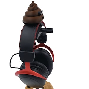 Poop Emoji Crown Attachment for Headset, Gaming and Streaming Headset ...
