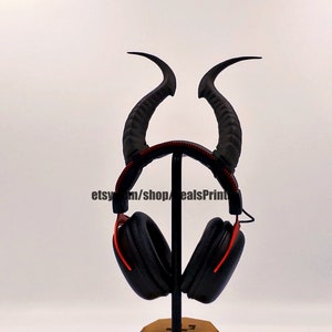 Tiefling Horns Attachment for Headset, Gaming and Streaming Headset ...