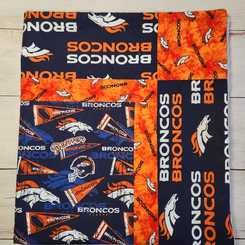 Denver Broncos Bedding - Etsy