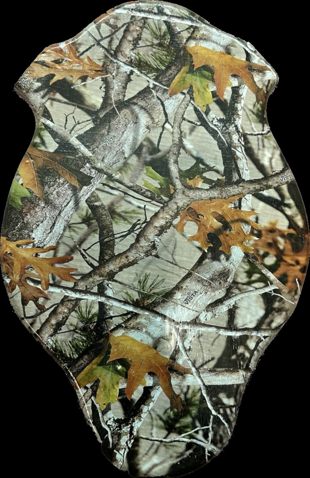 Custom Camouflage Antler or Skull Taxidermy Plaque-15"x10" - Etsy