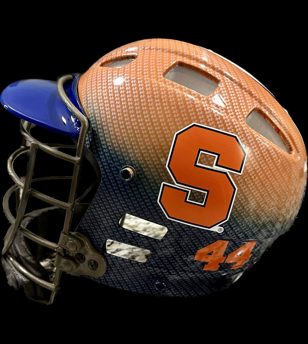 Custom Syracuse University Lacrosse Helmet - Etsy
