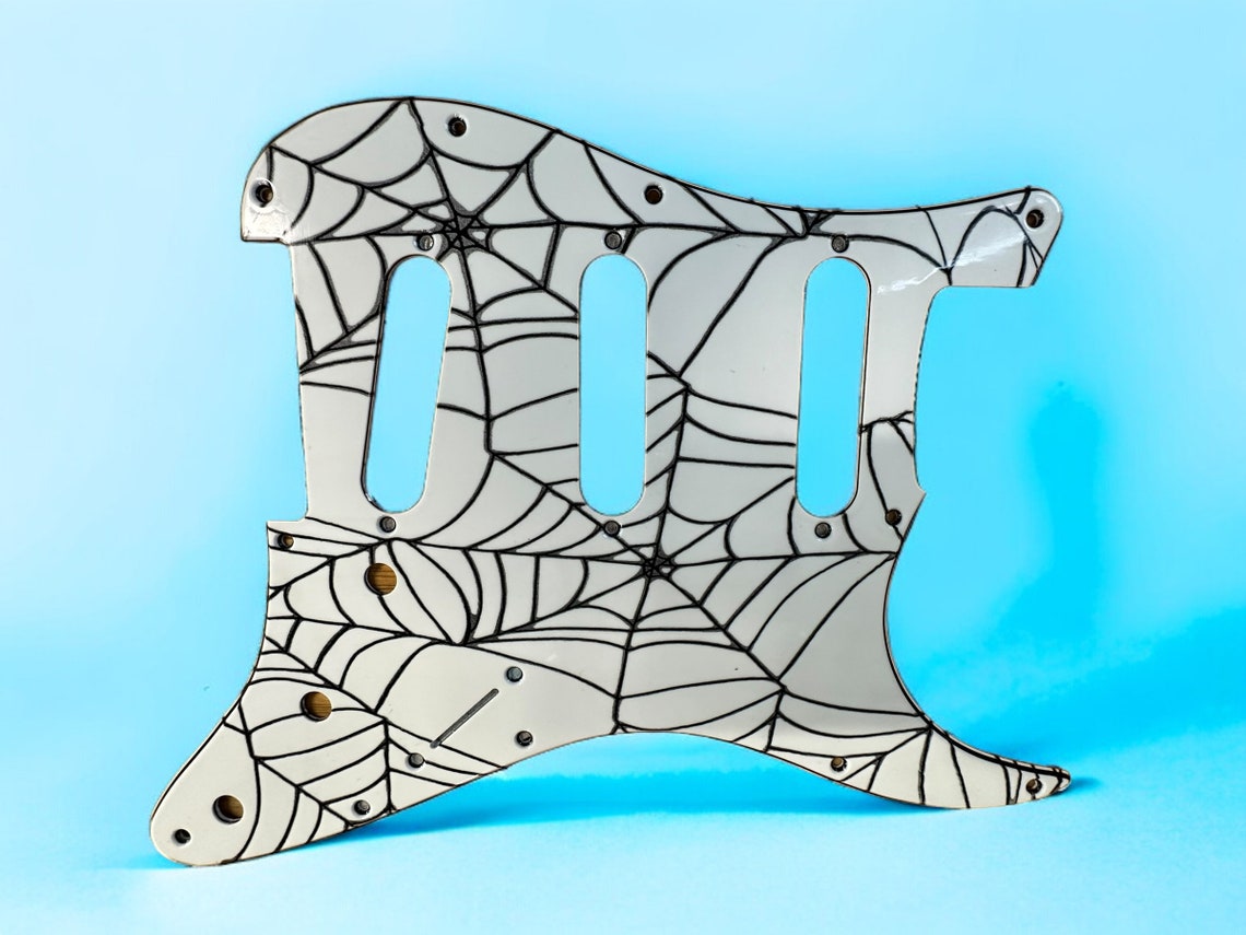 Custom American Spider Web 11 Hole Fender Stratocaster Standard ...