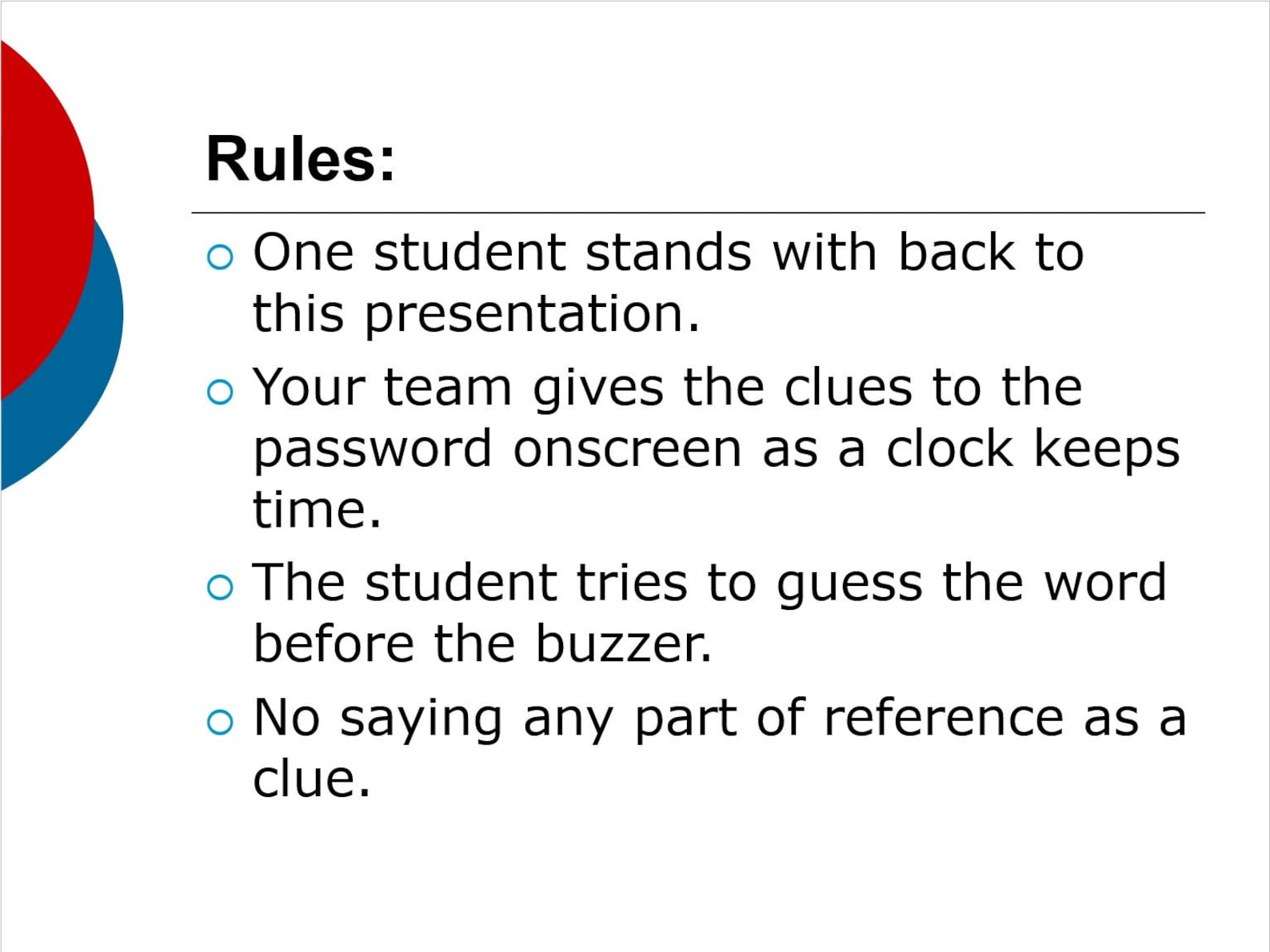 Powerpoint Template Game Show Password Power Point Games - Etsy