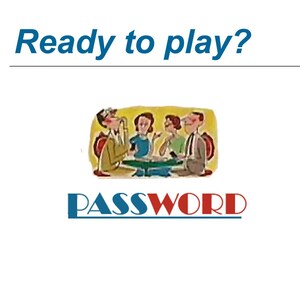 Powerpoint Template Game Show Password Power Point Games - Etsy