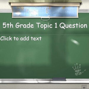Powerpoint Template Game Show Are You Smarter Than a 5th Grader? - Etsy