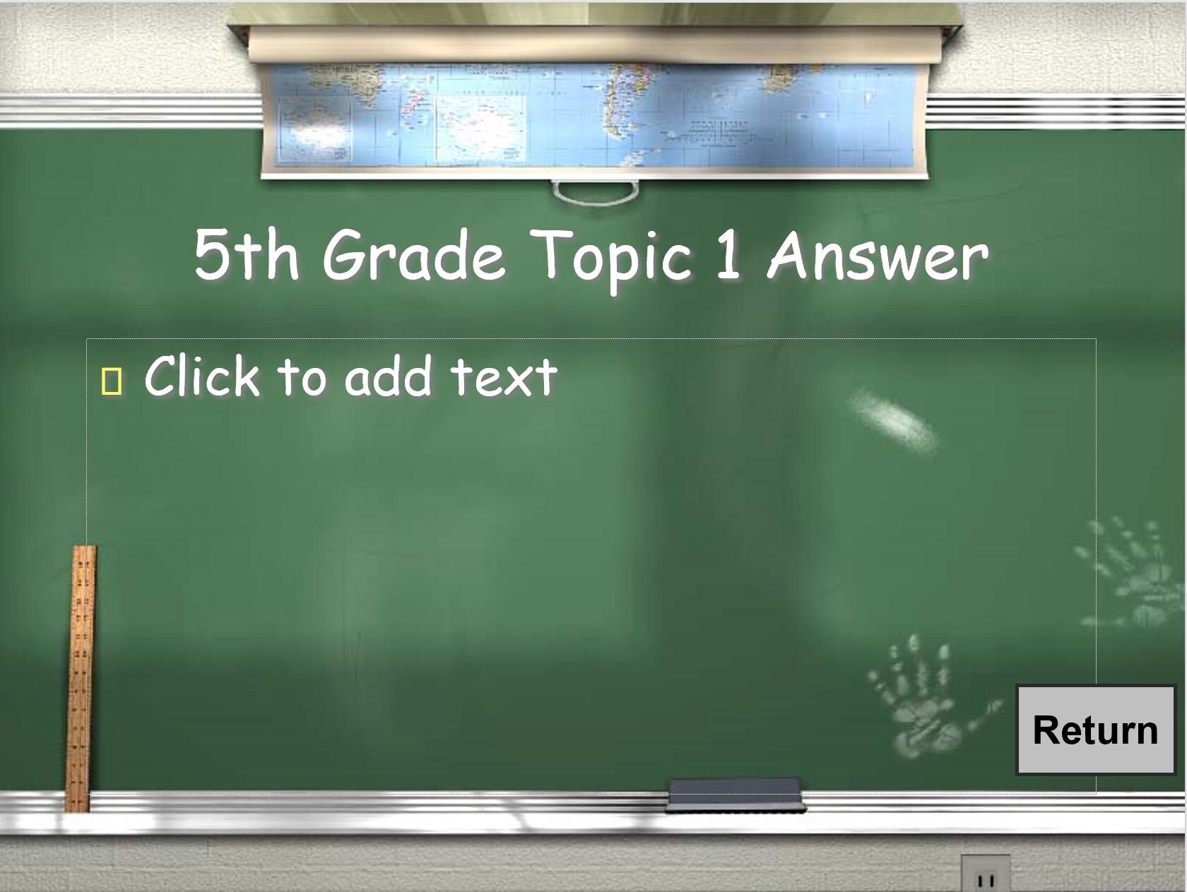 Powerpoint Template Game Show Are You Smarter Than a 5th Grader? - Etsy