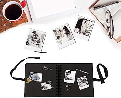 Zaynee Square Scrapbook Photo Album 80-100 Pages/40-50 Sheets - Etsy UK