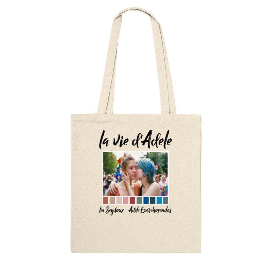 La Vie D'adele Tote Bag /art Bag/palette Bag/movie Tote Bag /cotton ...