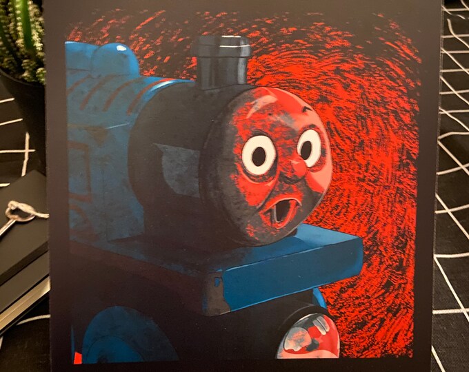Thomas the Tank Engine Art Print Illustration - Etsy