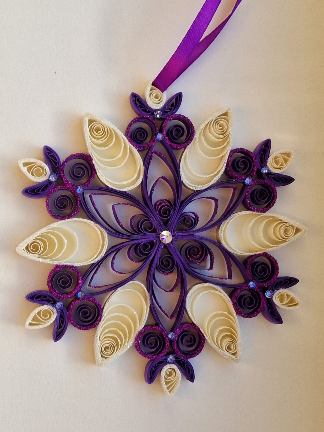 Quilling Star, Hanging Room Decoration, Paper Art, Unique Christmas ...