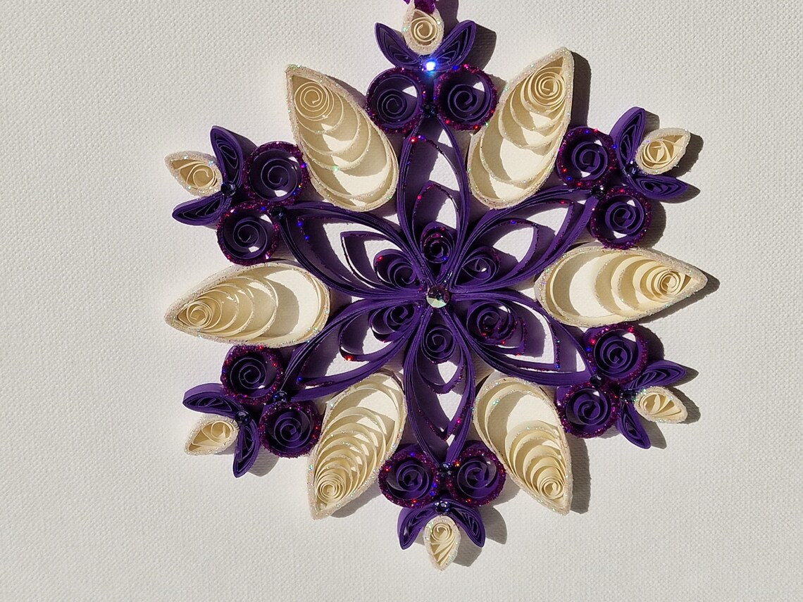 Quilling Star, Hanging Room Decoration, Paper Art, Unique Christmas ...