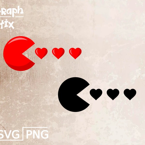 Pacman Svg - Etsy