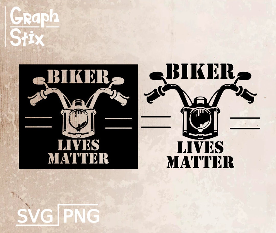 Biker Lives Matter, Text and Logo Design, Premium Vector, Decal, Clip ...
