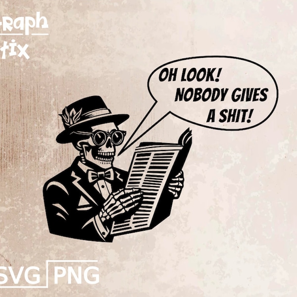 Nobody Give a Shit - Etsy