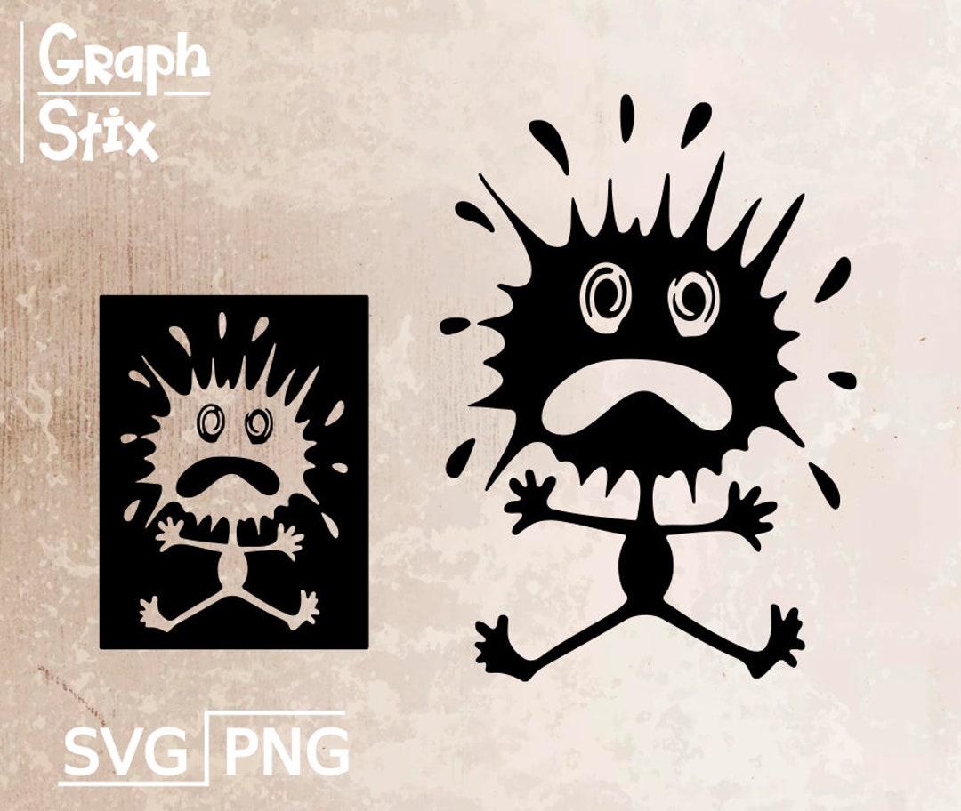 Splatman Funny Design, Premium Vector Logo, Decal, Clip Art SVG Sign ...