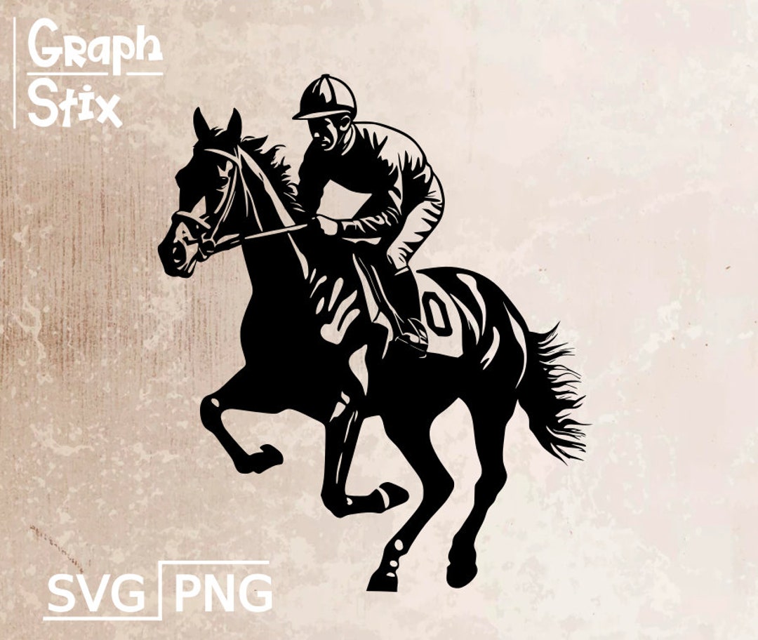 Wall Stencil Art, Horse Jockey, Horse Racing, Model Plotter Stencil ...