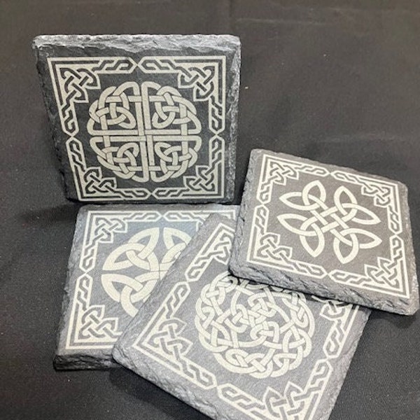 Celtic Knot Coasters - Etsy