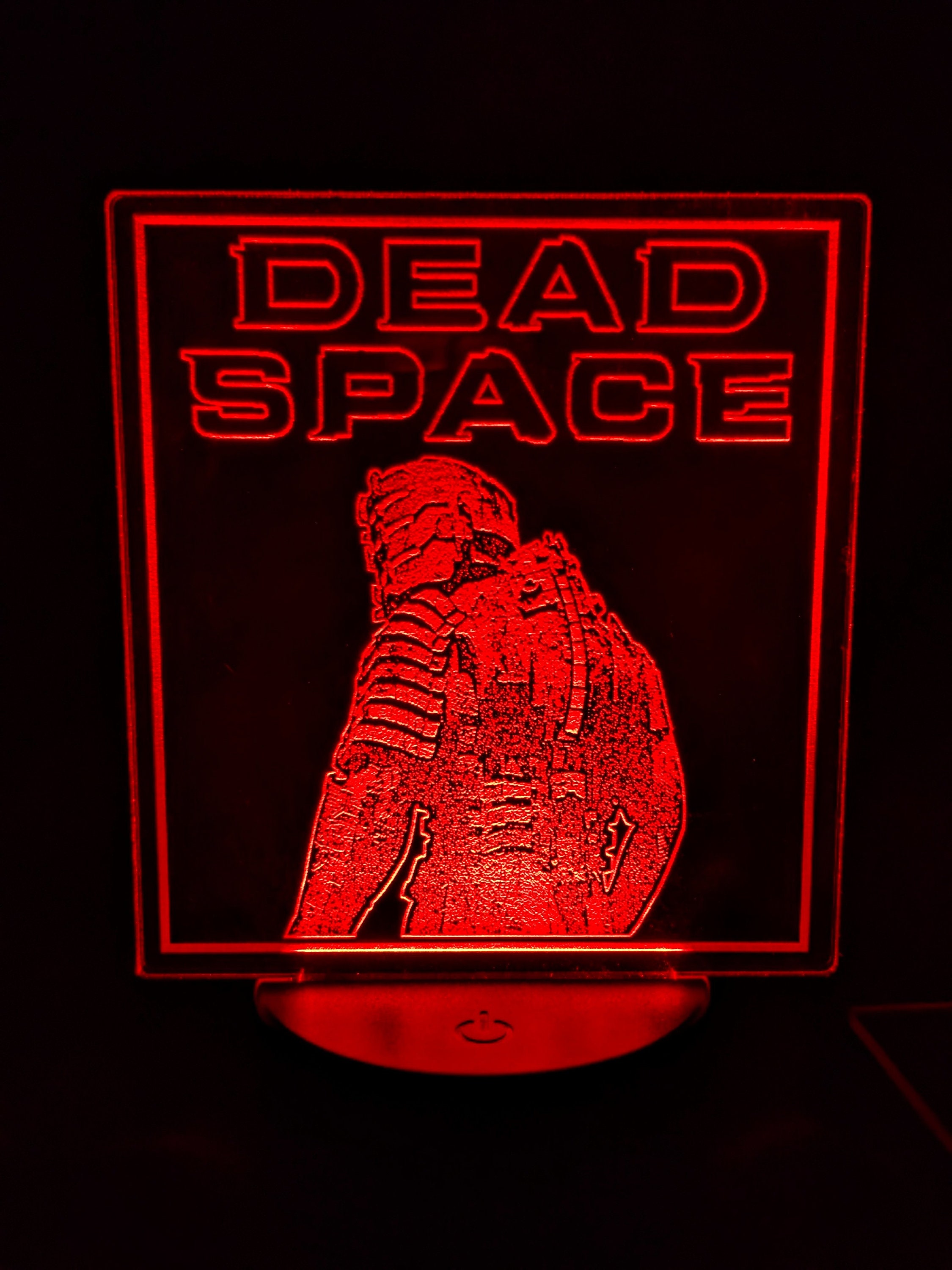 Dead Space Acrylic LED Lamp - Etsy