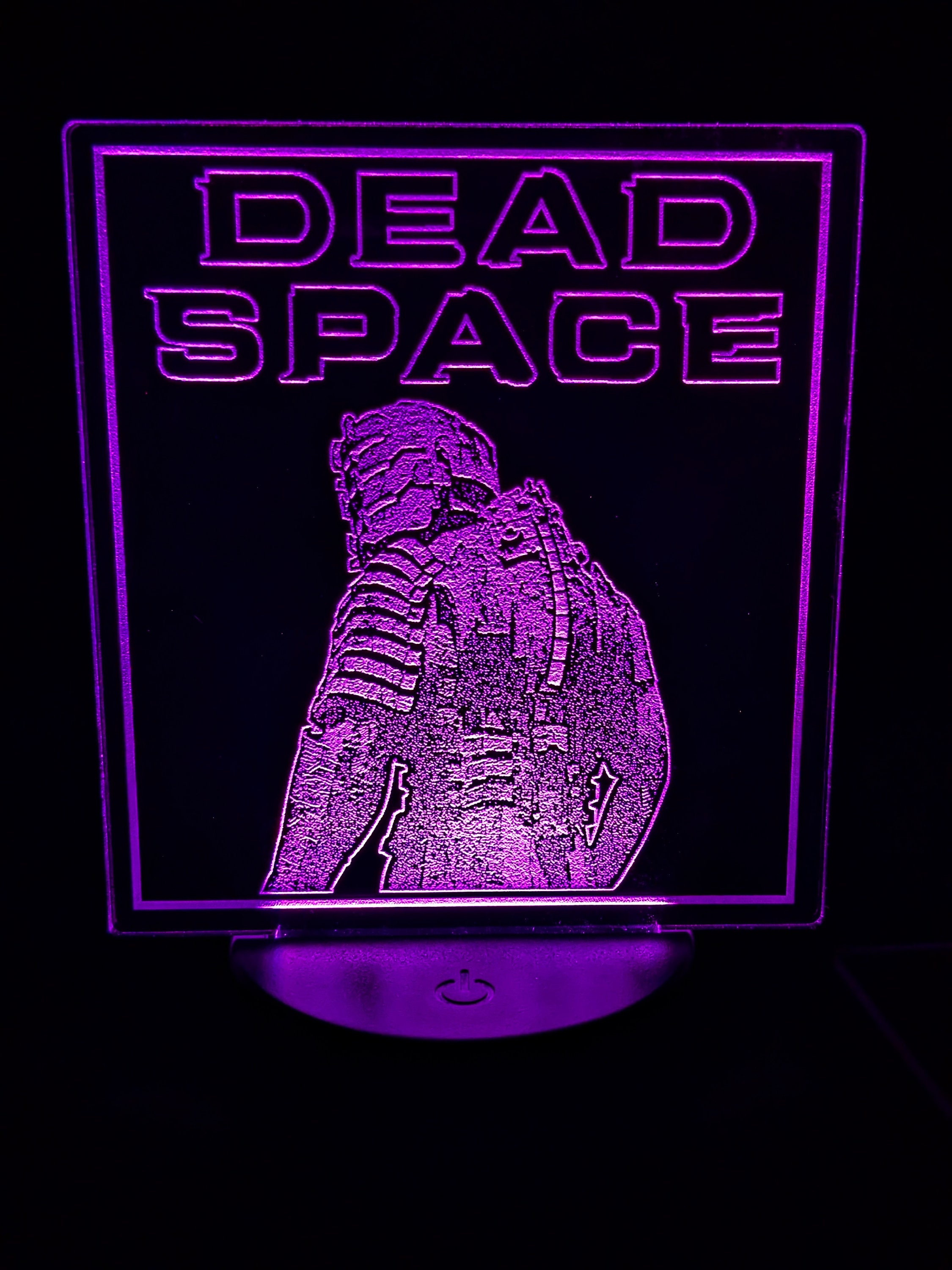 Dead Space Acrylic LED Lamp - Etsy