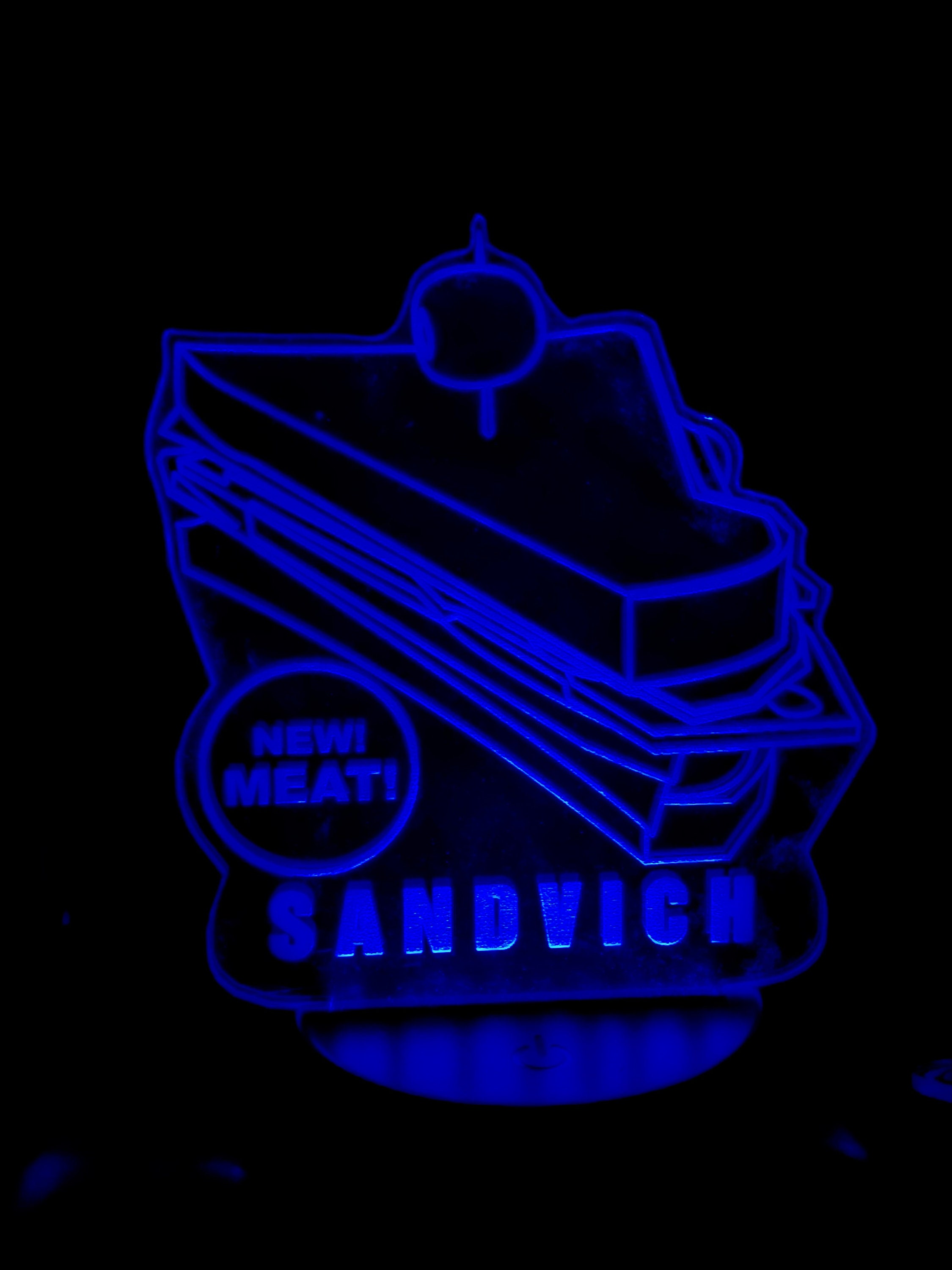 TF2 Sandvich LED Acrylic Lamp - Etsy