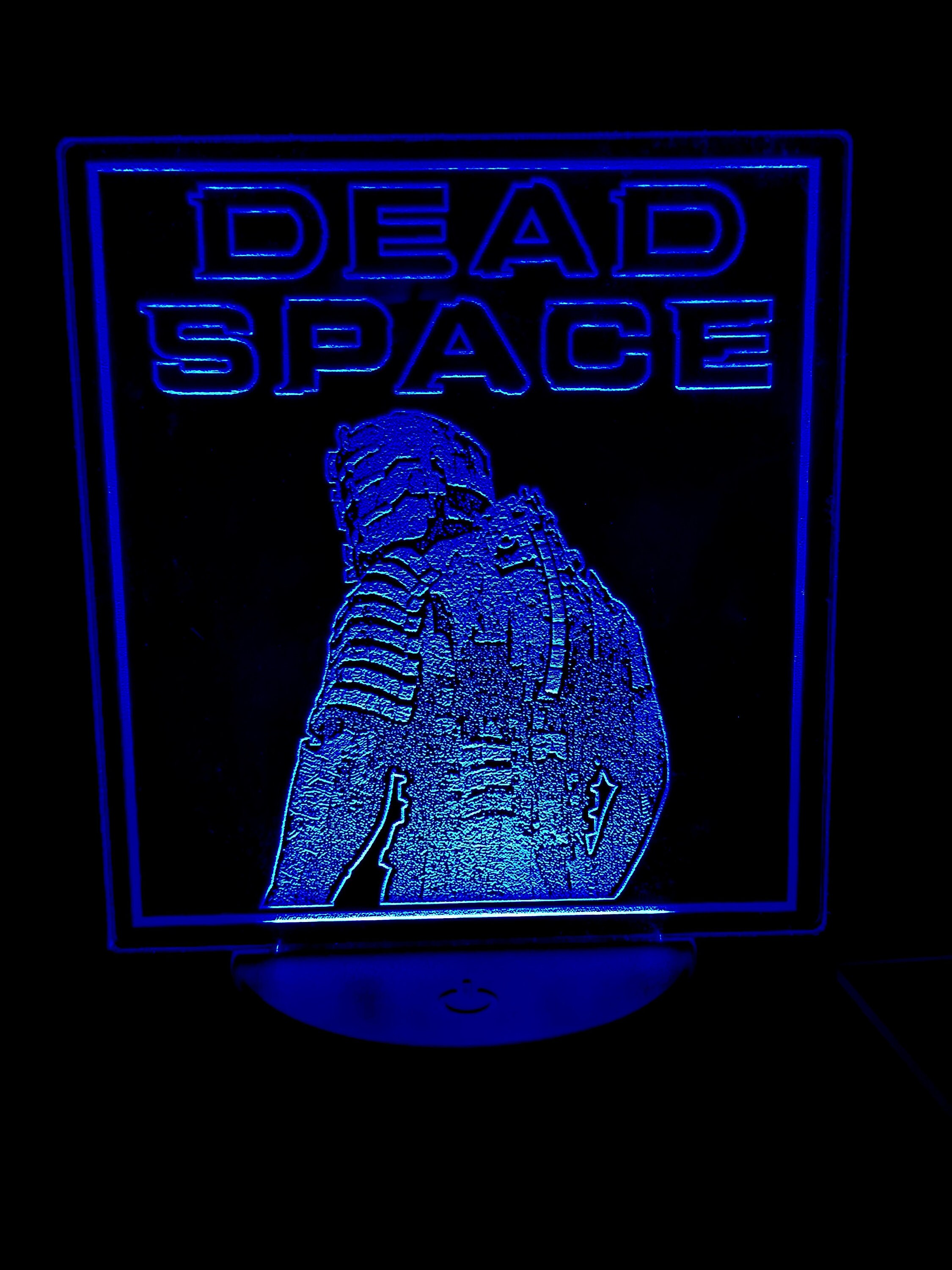 Dead Space Acrylic LED Lamp - Etsy