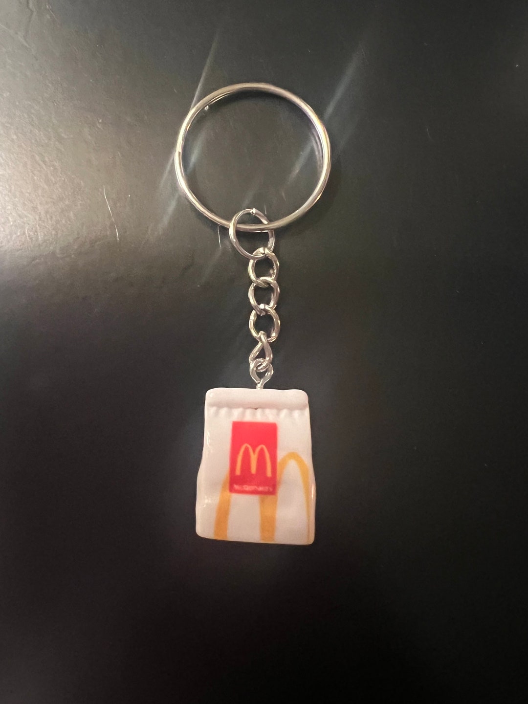 Mcdonald's to Go Bag Keychain - Etsy