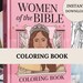 Women of the Bible Coloring Book |christian Printable | Bible Study ...