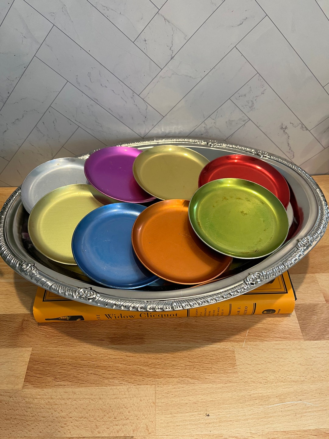 Colorama 1950s Vintage Heller Hostess-ware Multi-colored - Etsy