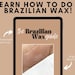 Brazilian Wax Guide - Etsy