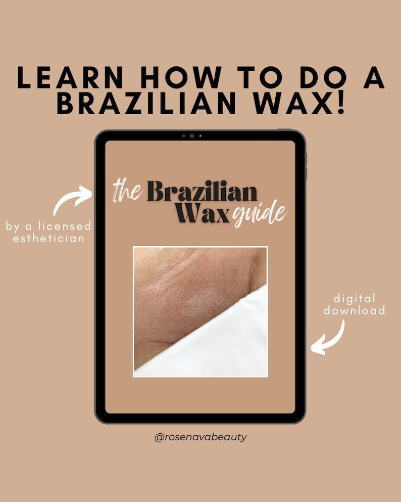 Brazilian Wax Guide - Etsy