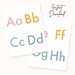 ABC Homeschool Flashcards - Printable Poster - Instant Download - Etsy