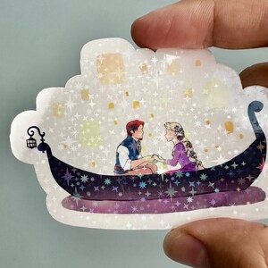 Rapunzel Inspired Floating Lights Princess Sticker/laptop Decal/tumbler ...