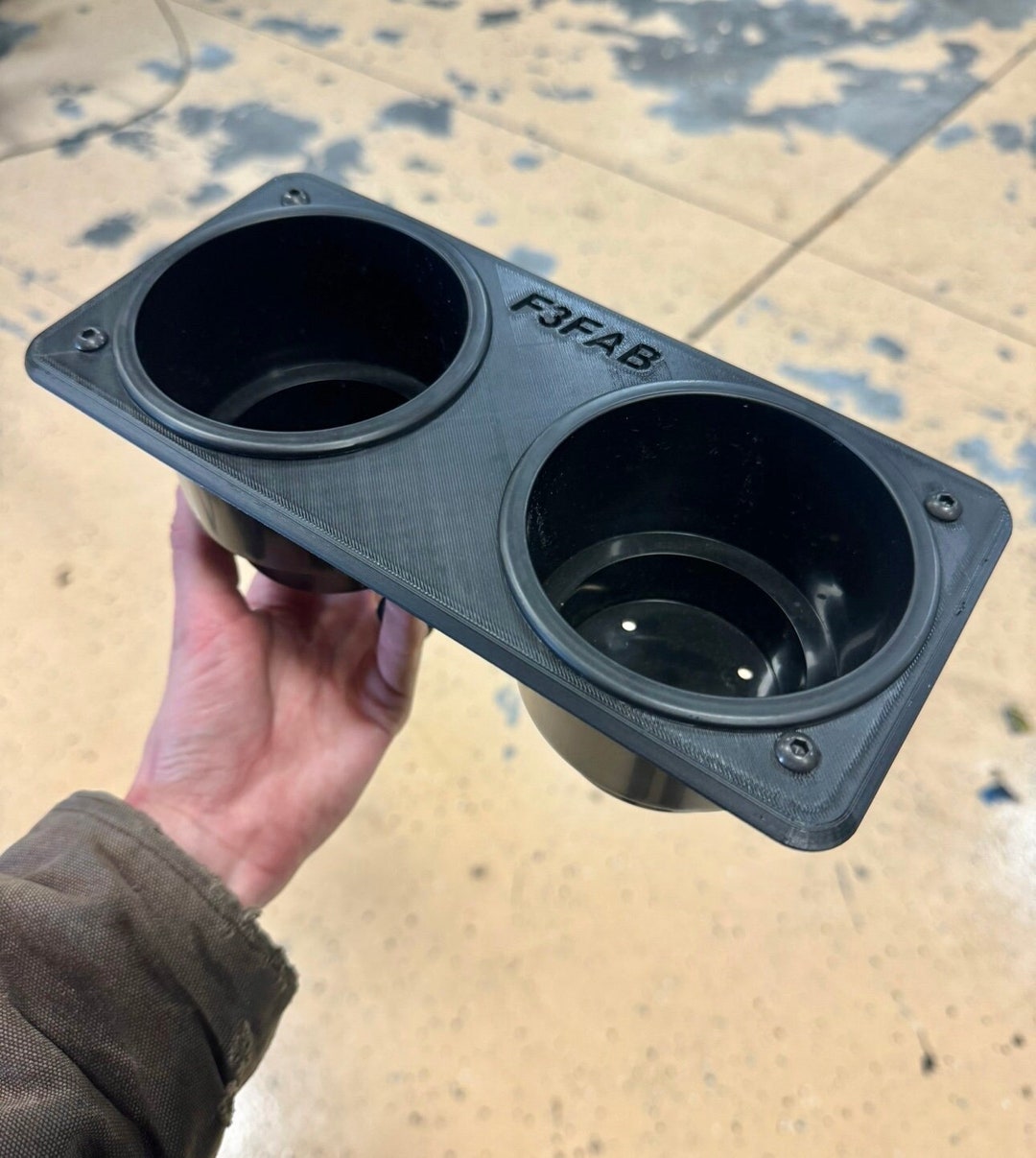 Universal Flush Mounted Cup Holder - Etsy