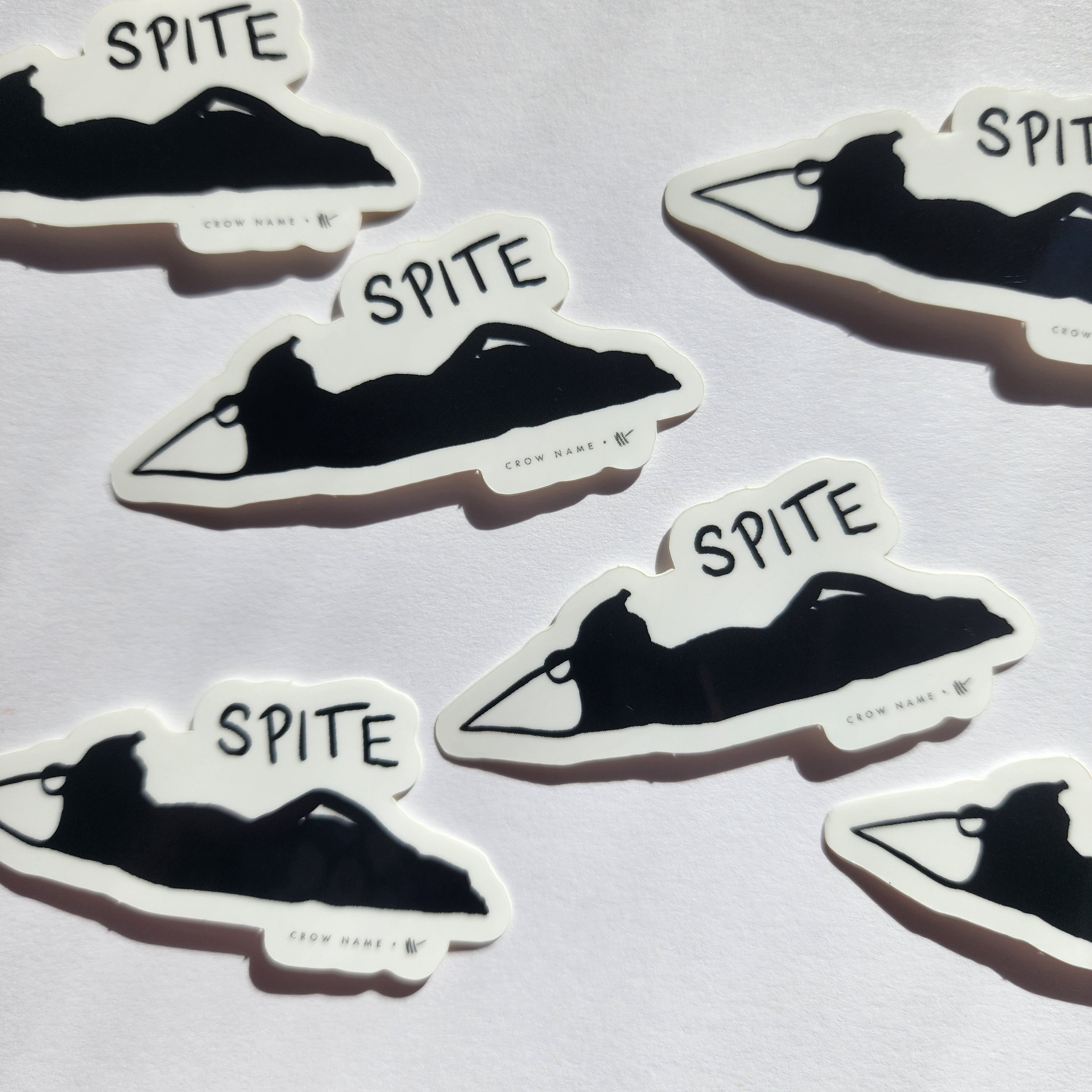 Spite Crow Plague Doctor Vinyl Sticker, Laptop, Water Bottle - Etsy