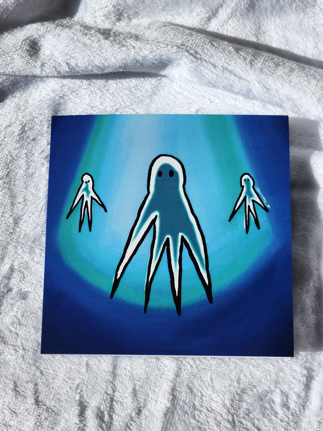 Aliens Are Here Card, Alien Card, Unexplained Card, Cosmos and the ...