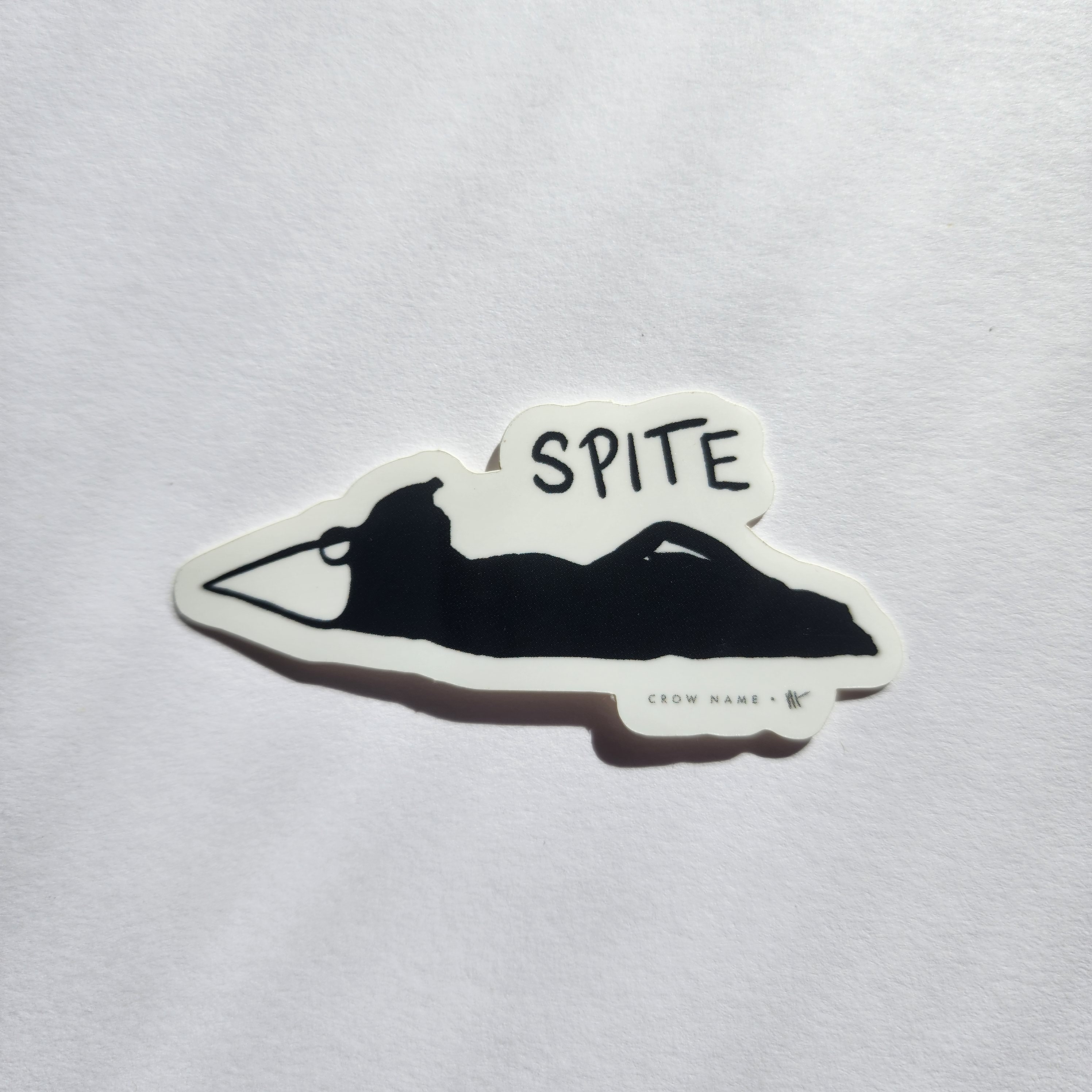 Spite Crow Plague Doctor Vinyl Sticker, Laptop, Water Bottle - Etsy
