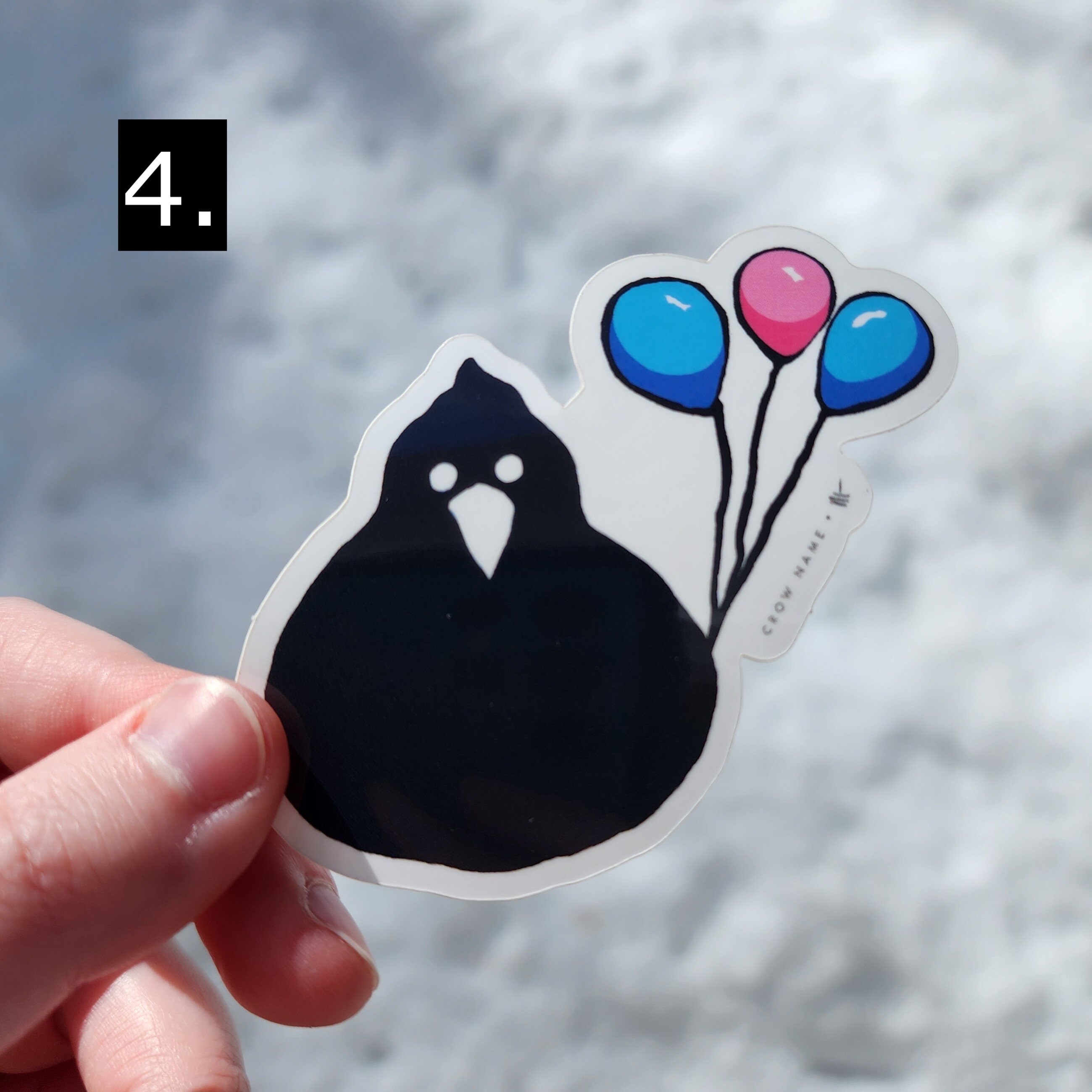 Pride LGBT Plague Doctor Balloon Sticker, Plague Crow, Crow, Lesbian ...