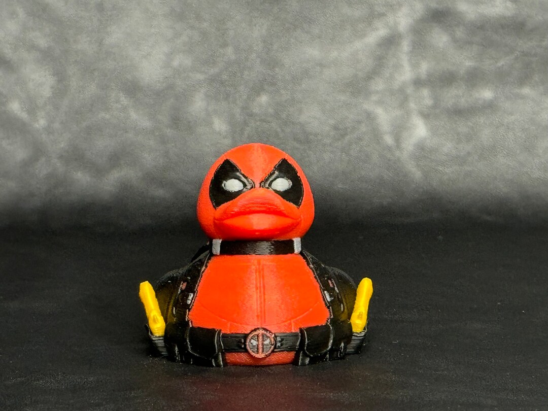 Magnetic 3D Printed Deadpool Duck - Etsy