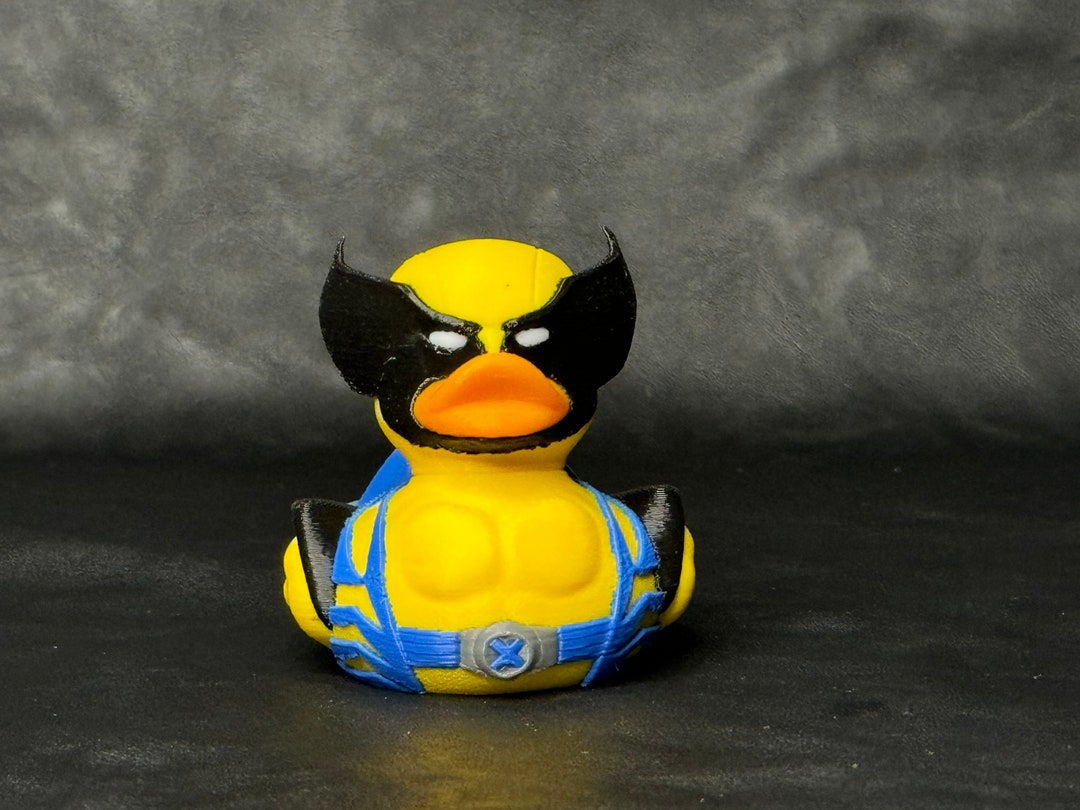Magnetic 3D Printed Wolverine Duck - Etsy