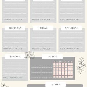 2025 Digital Full Year Planner Bundle - Etsy