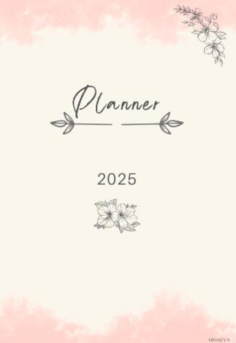 2025 Digital Full Year Planner Bundle - Etsy